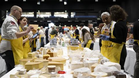 What's the best cheese? World Cheese Awards 2025 winner crowned - BBC ...