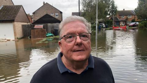 Brampton residents say village flooding worst it has been - BBC News