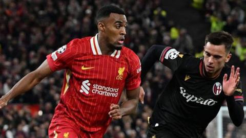 Liverpool 2-0 Bologna: Ryan Gravenberch impresses in Champions League ...
