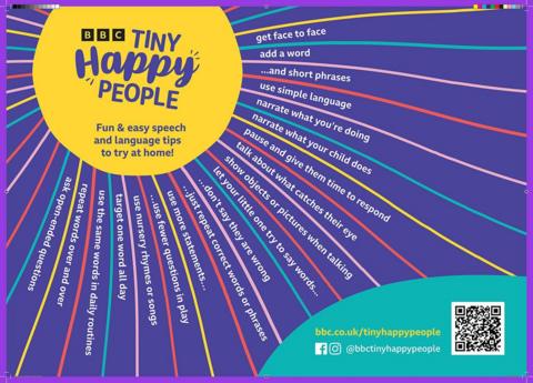 Tiny Happy People posters and postcards