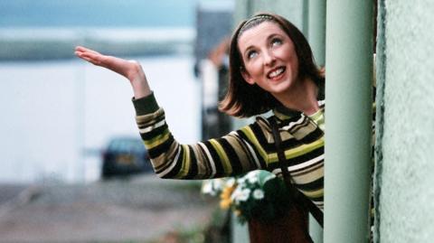 Miss Hoolie's bright green Balamory house up for sale in Mull - BBC News