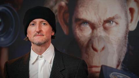 Robbie Williams explains why he's a monkey in his new movie - BBC News