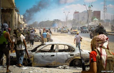 Inside story of the UK's secret mission to beat Gaddafi - BBC News