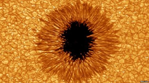 In pictures: Raw power of the Sun - BBC News