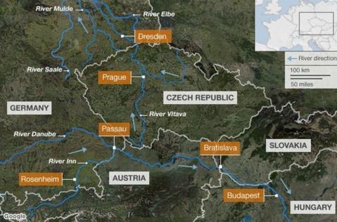 Europe floods: Hungary Danube set for record high - BBC News