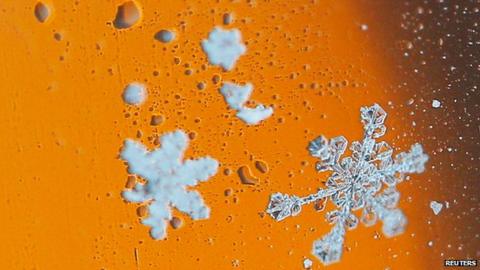 US north-east battles first major snow storm of 2014 - BBC News