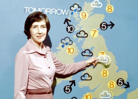 Presenting a warm front: 60 years of the British TV weather forecast ...