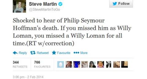 Philip Seymour Hoffman death: Stars pay tribute - BBC News