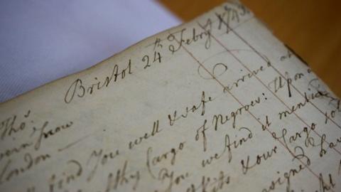 Bristol 18th Century slave ledger unveiled - BBC News