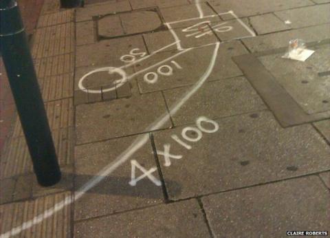 Your pavement squiggle markings decoded - BBC News
