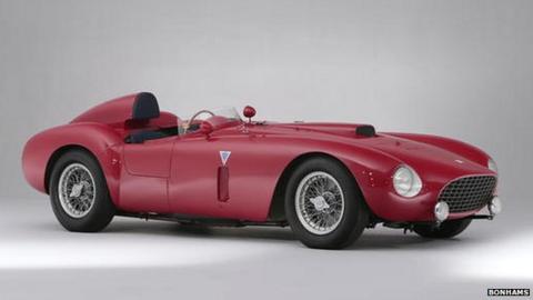 'Broken-up' Ferrari sold for £10.8m at Goodwood auction - BBC News