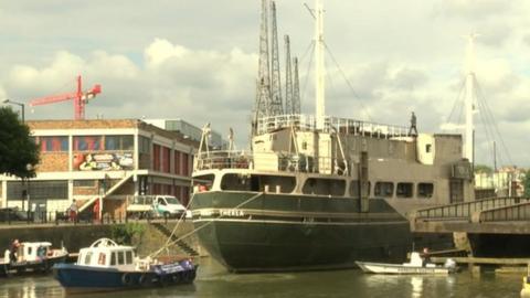 Thekla turns 40: Celebrations at iconic Bristol venue - BBC News