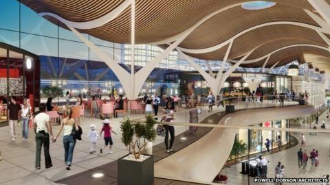 Cardiff train station plans unveiled by Network Rail - BBC News