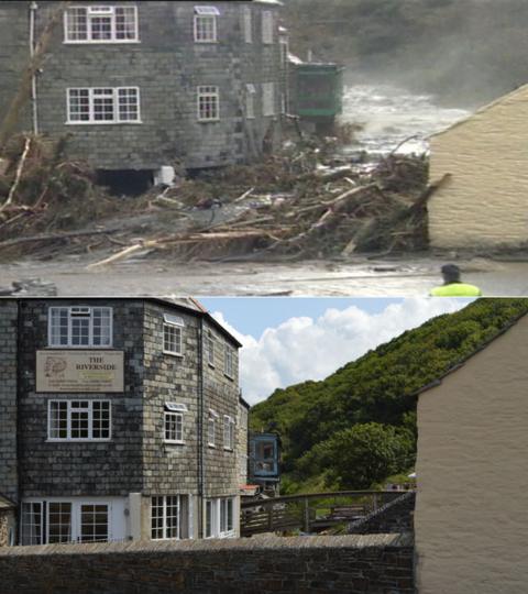 Boscastle: The village 'washed on to the map' - BBC News