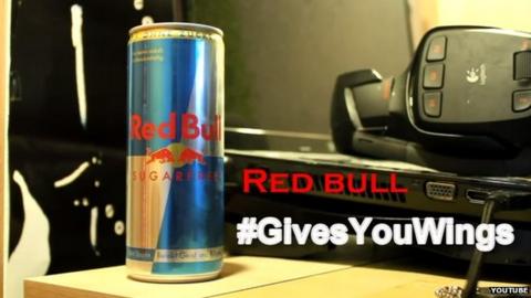 So Red Bull doesn't actually 'give you wings' - BBC News