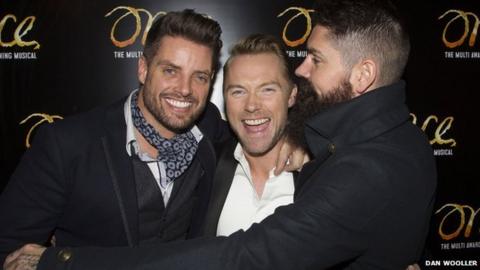 Ronan Keating: West End debut in Once 'liberating' - BBC News