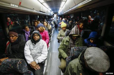 Washington march: Civil rights protest over US police killings - BBC News