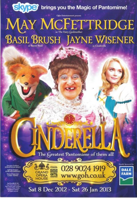 May McFettridge anniversary: 25 years in pantomime in Belfast - BBC News