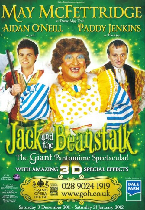 May McFettridge anniversary: 25 years in pantomime in Belfast - BBC News