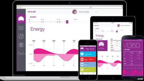 CES 2015: GoBe calorie counter wearable put to the test - BBC News