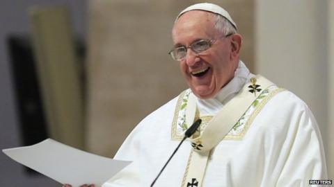 How world's press responded to 'the punching Pope' - BBC News