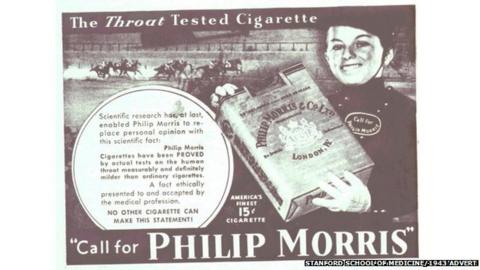 Smoking adverts and the 'outrageous' cigarette promotions of the past ...