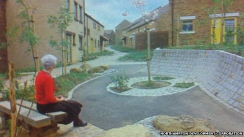 Fifty years since a plan that transformed Northampton - BBC News