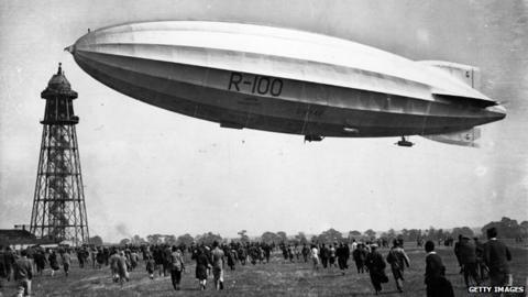 A curious British airship experiment - BBC News