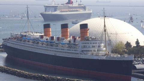 What do you do with an old ocean liner? - BBC News