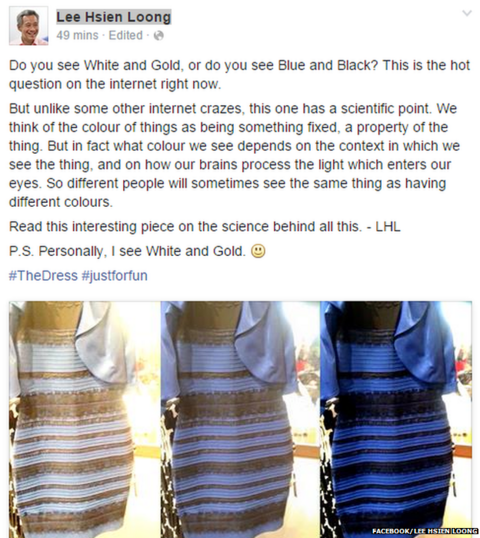 #TheDress - What's behind the white or blue debate? - BBC News