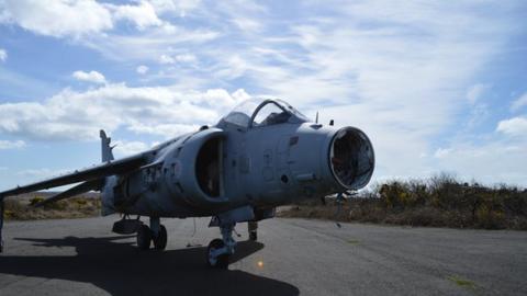 Haunting images of the UK's redundant RAF bases - BBC News