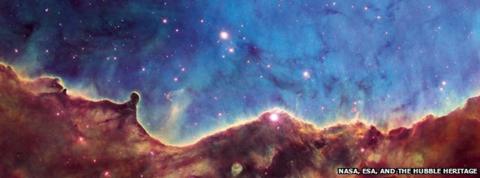 In pictures: 25 years of Hubble - BBC News