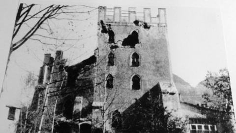 The Austrian castle where Nazis lost to German-US force - BBC News