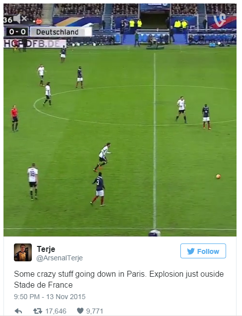 How the Paris attacks unfolded on social media - BBC News