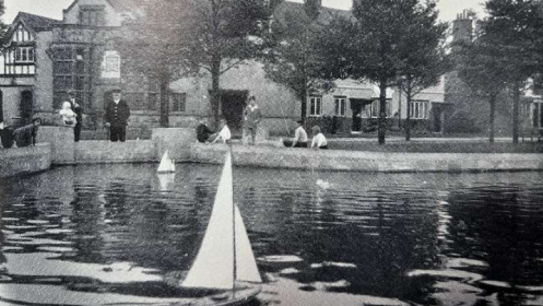 Work under way to restore Port Sunlight boat pond and fountain - BBC News