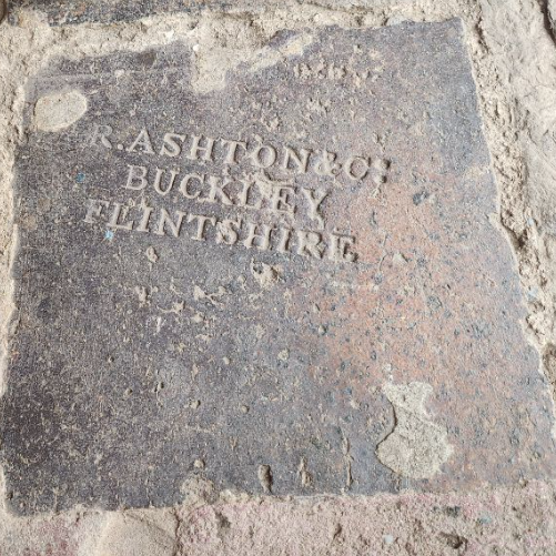 Buckley bricks spotted by couple on pavement in Antigua - BBC News