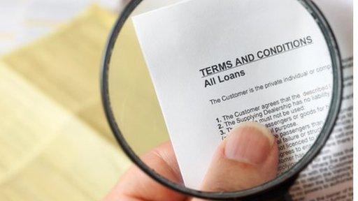 A case for reading the small print - BBC News