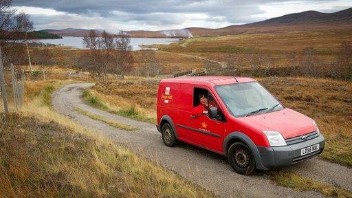 Why postage should be cheaper in UK if Scots vote 'Yes' - BBC News