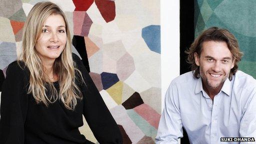 How one man created a rug firm with a famous following - BBC News