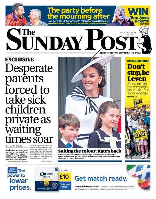 Scotland's papers: Kate returns to duty and Bible John 'unmasked' - BBC ...