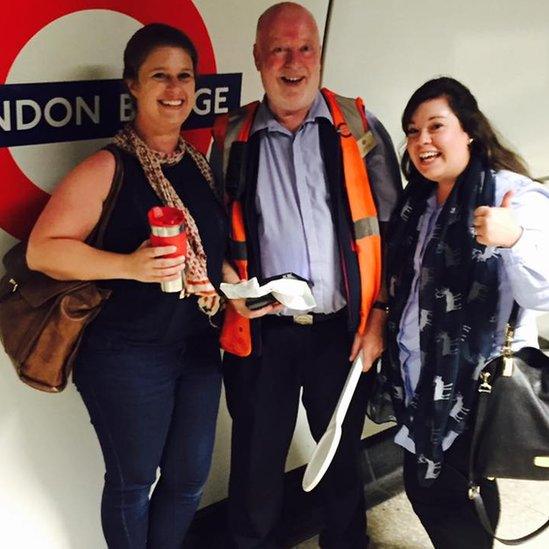 Pregnant women hail hero Tube worker 'Pip' for securing rush hour seats ...