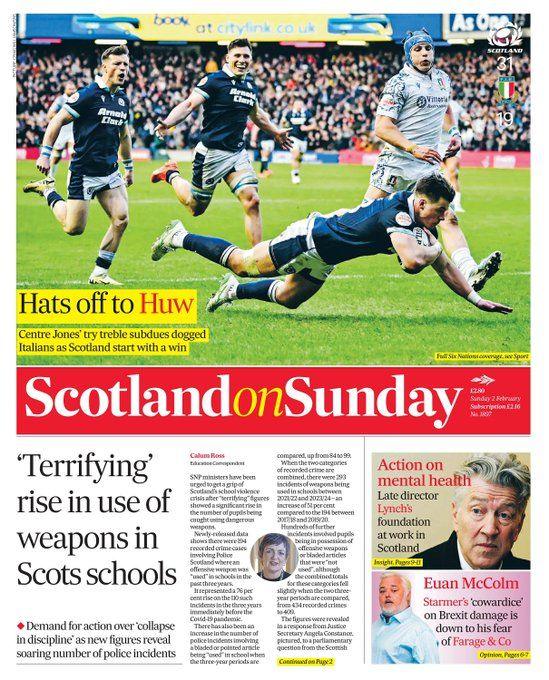 Scotland's papers: SNP 'set for victory' and Branchform 'concluded ...