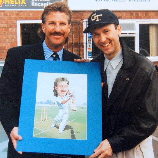 In pictures: Prolific artist Geoff Tristram in exhibition - BBC News