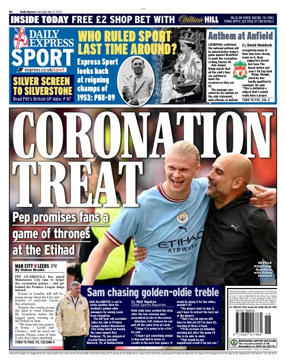 Saturday's sports pages - BBC Sport