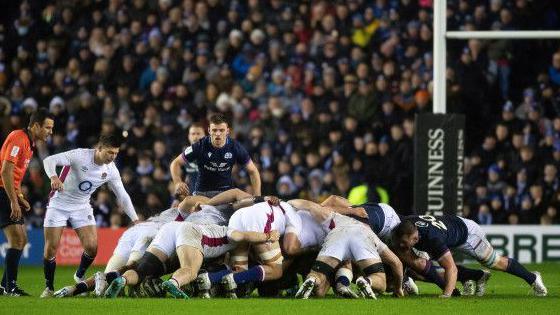 Scotland v England: Could the scrum be the difference? - BBC Sport