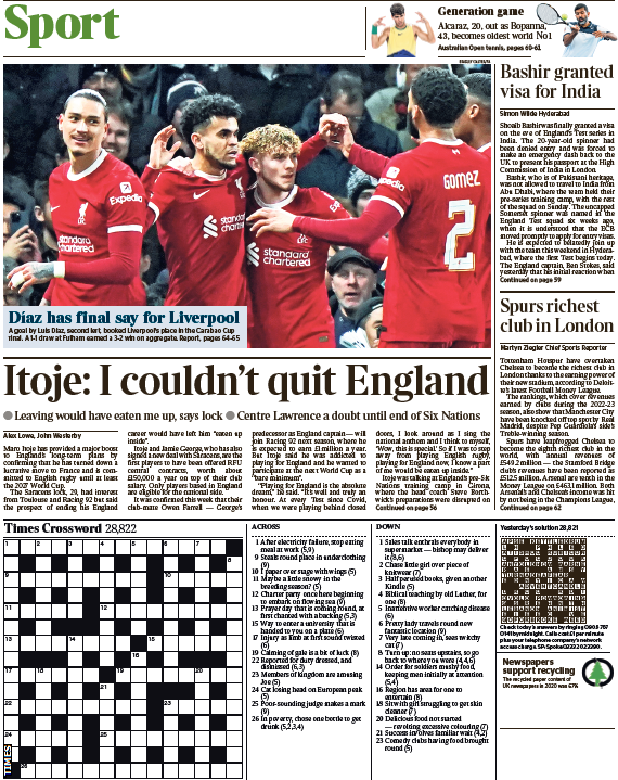 Thursday's back pages - BBC Sport