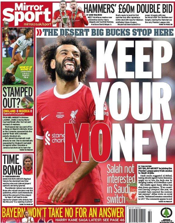 Tuesday's back pages - BBC Sport