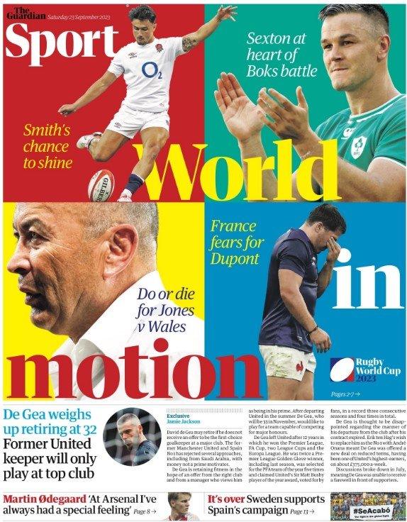 Saturday's back pages - BBC Sport