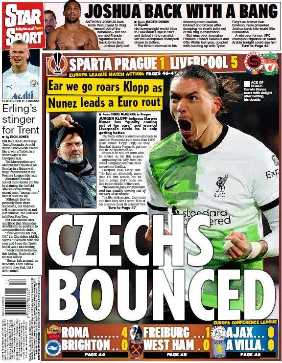 Friday's back pages - BBC Sport