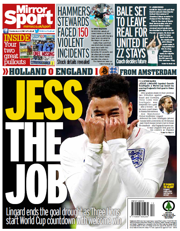 Saturday's back pages - BBC Sport